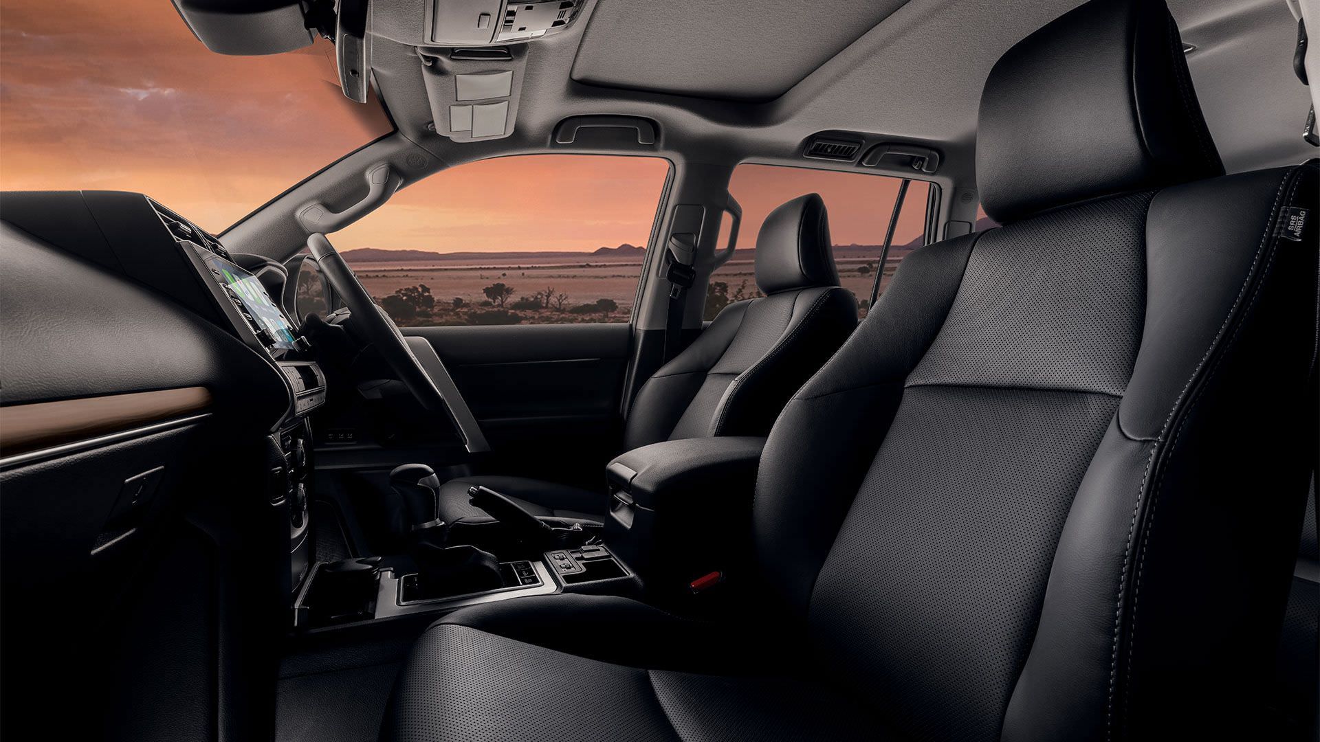 Land Cruiser Prado Interior Leather Front Seats