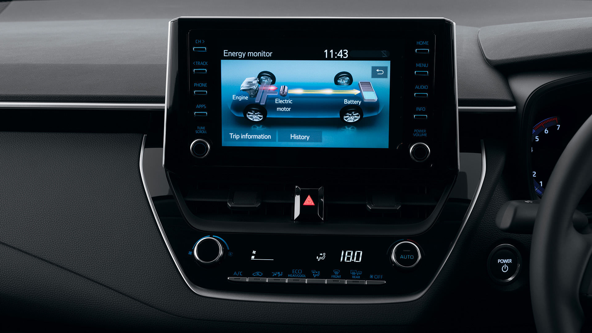 Corolla Cross Hybrid Interior Touchscreen