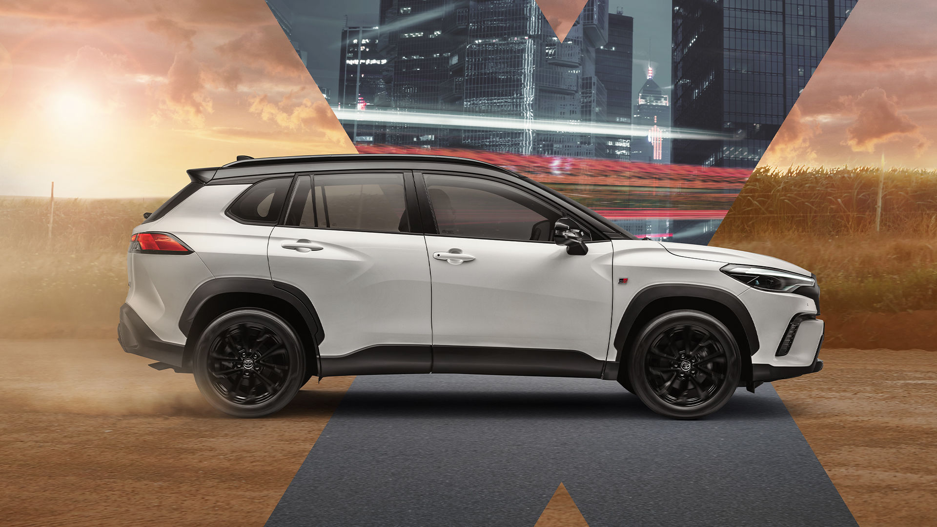 Corolla Cross GR-Sport Exterior Side View