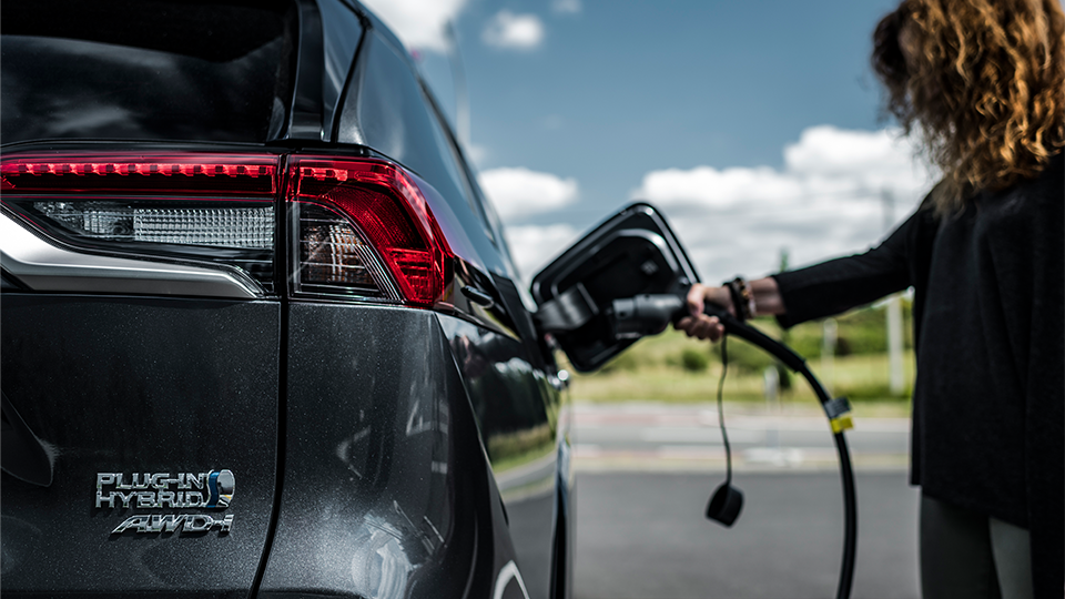 What is the driving range of a PHEV?