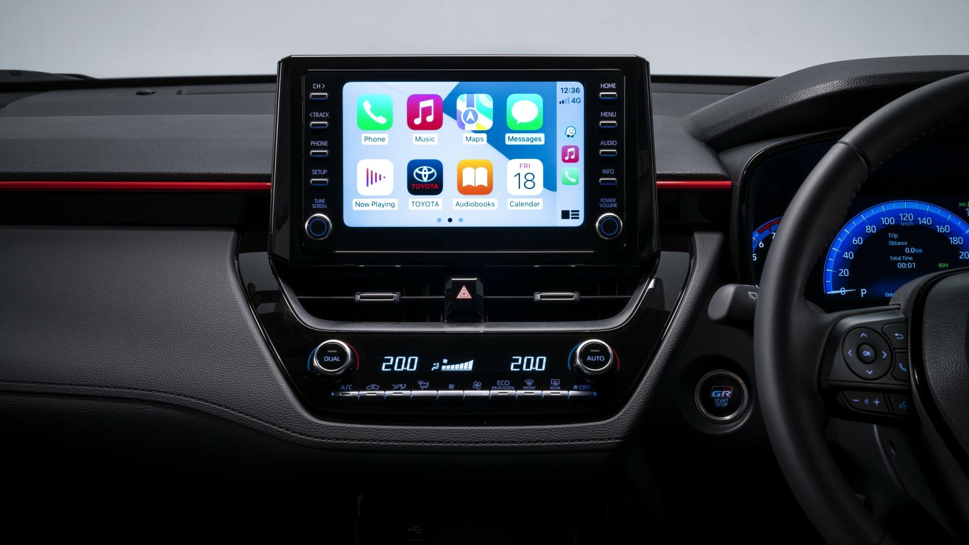 Corolla Cross GR-Sport Hybrid Display