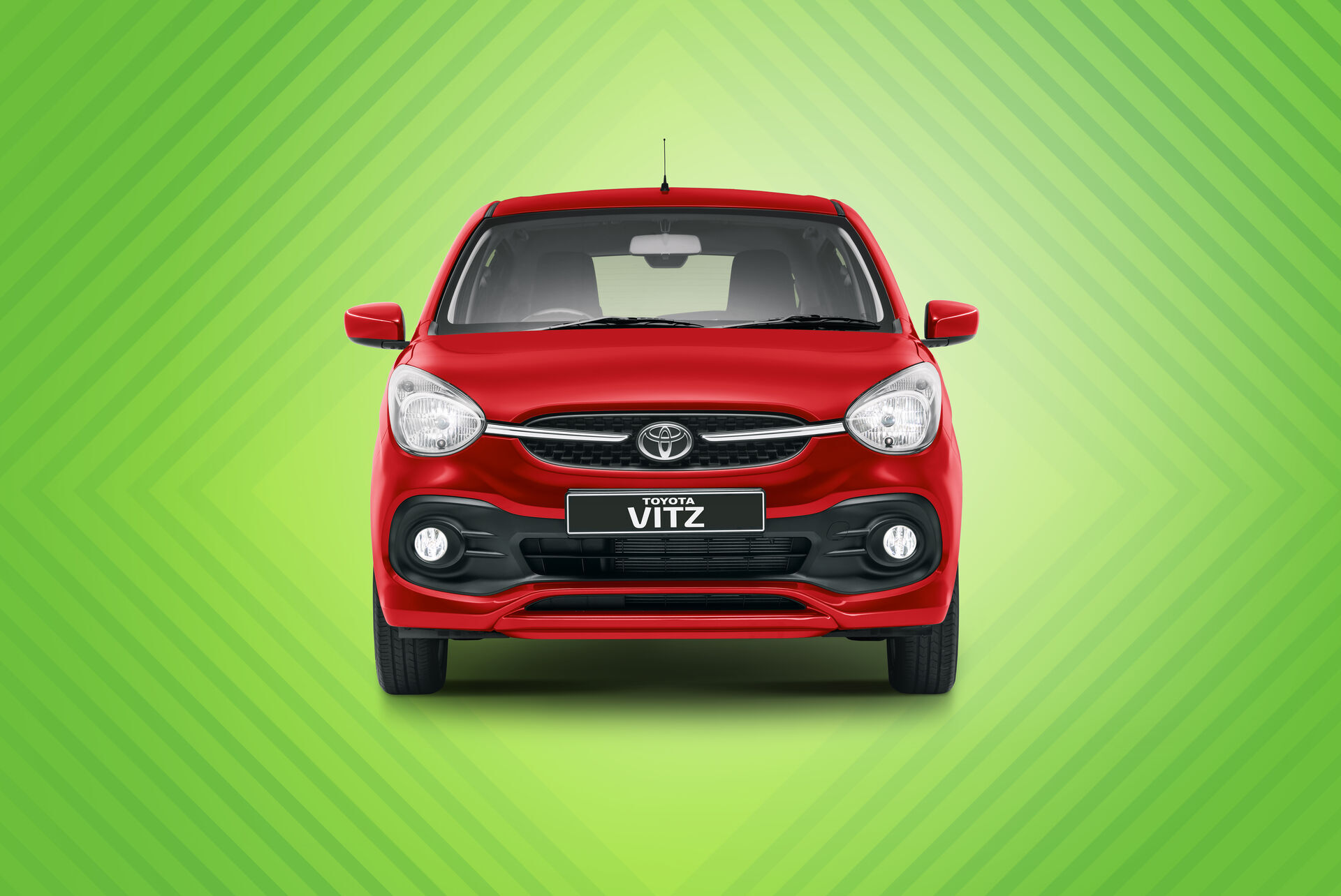 Toyota Vitz Front View