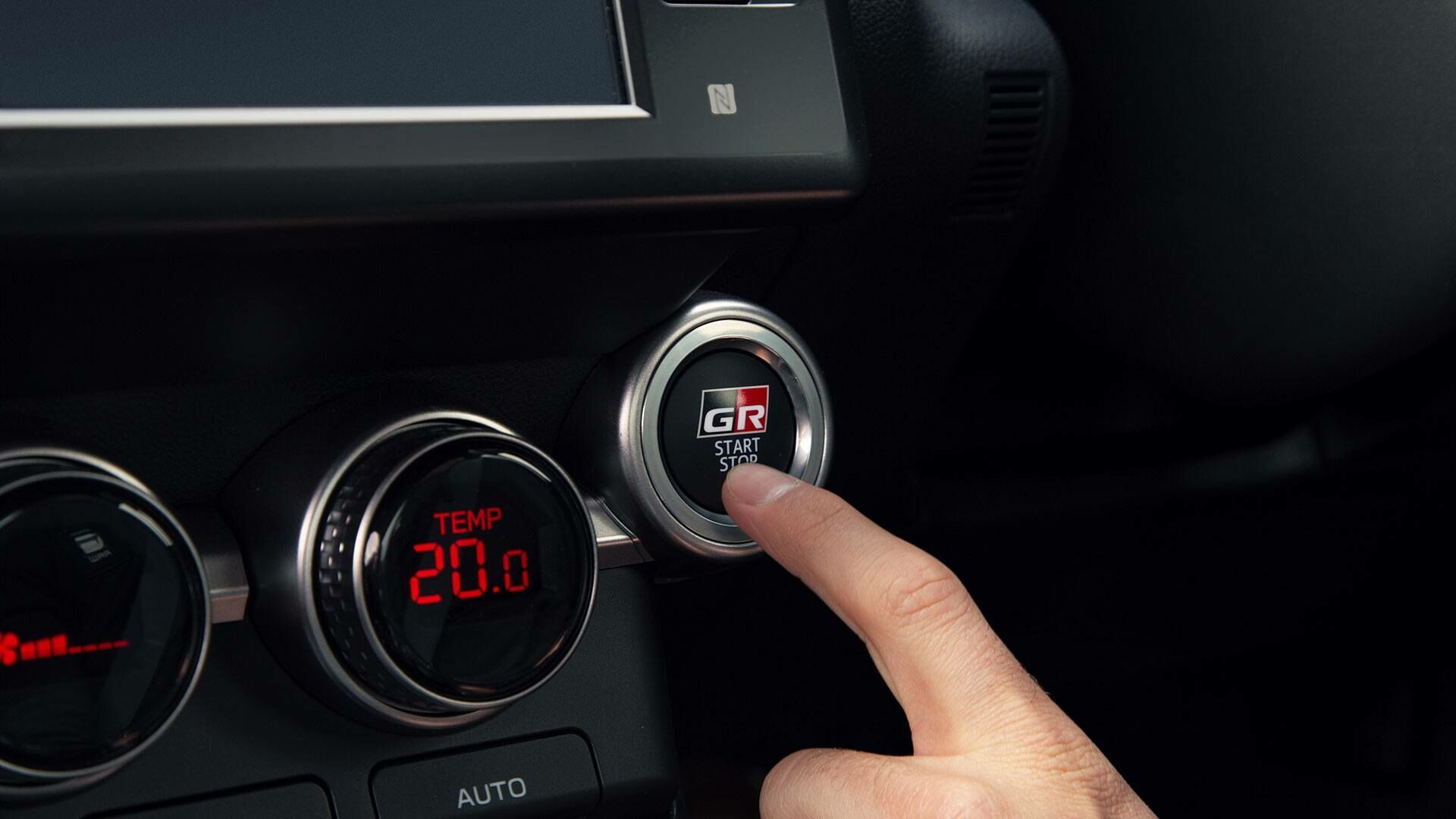 GR86 Interior Start Button
