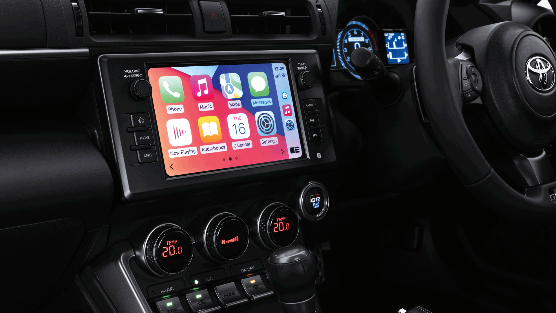 GR86 Interior Touchscreen