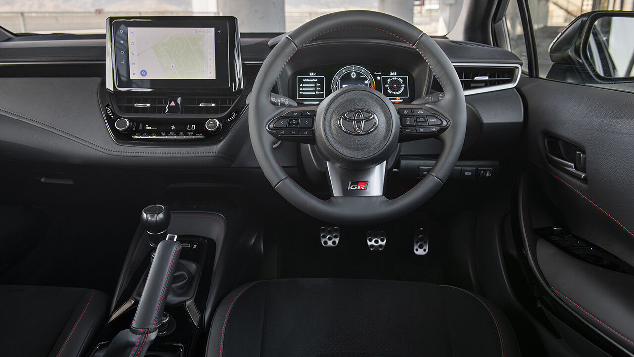 Toyota GR Corolla Hatch Interior
