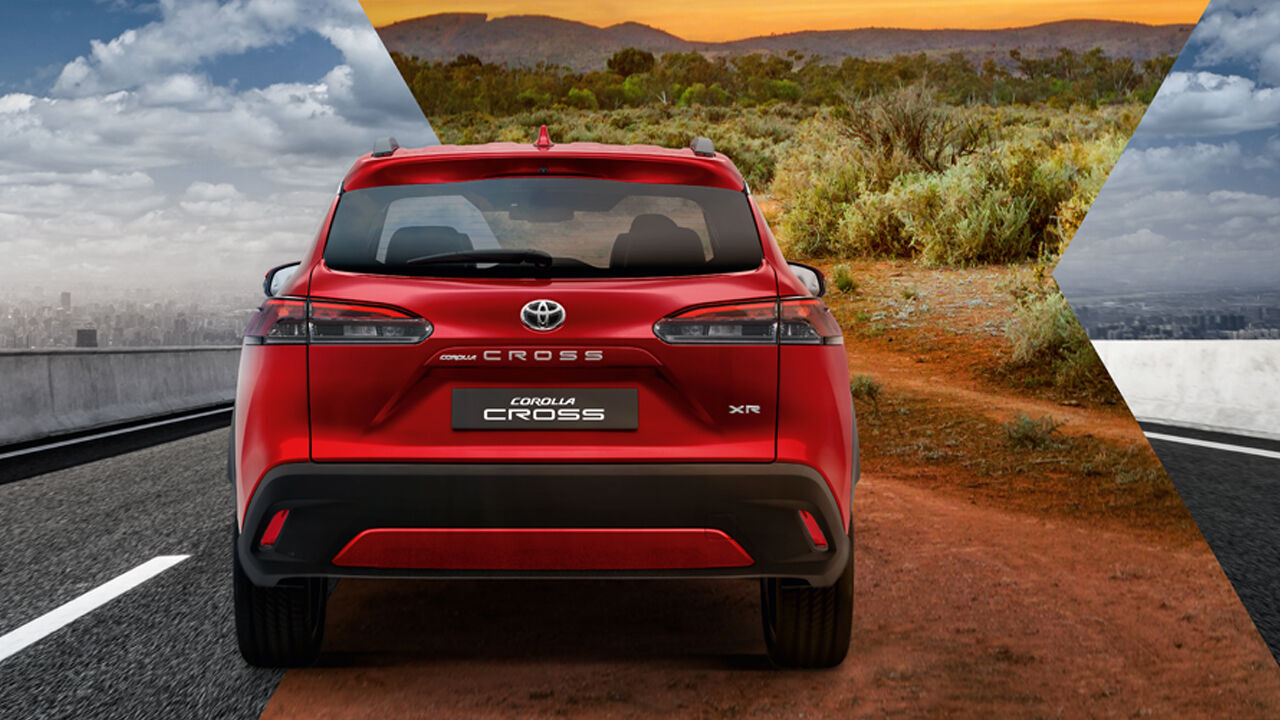 Corolla Cross Exterior Back View