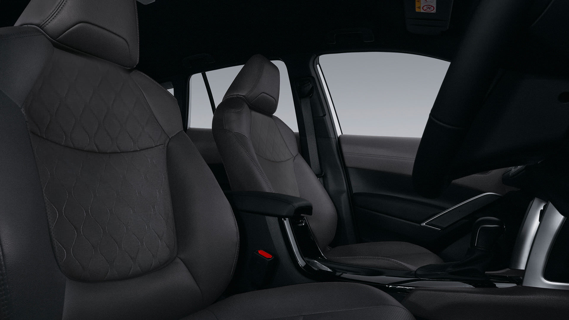 Corolla Cross Interior Black Seats