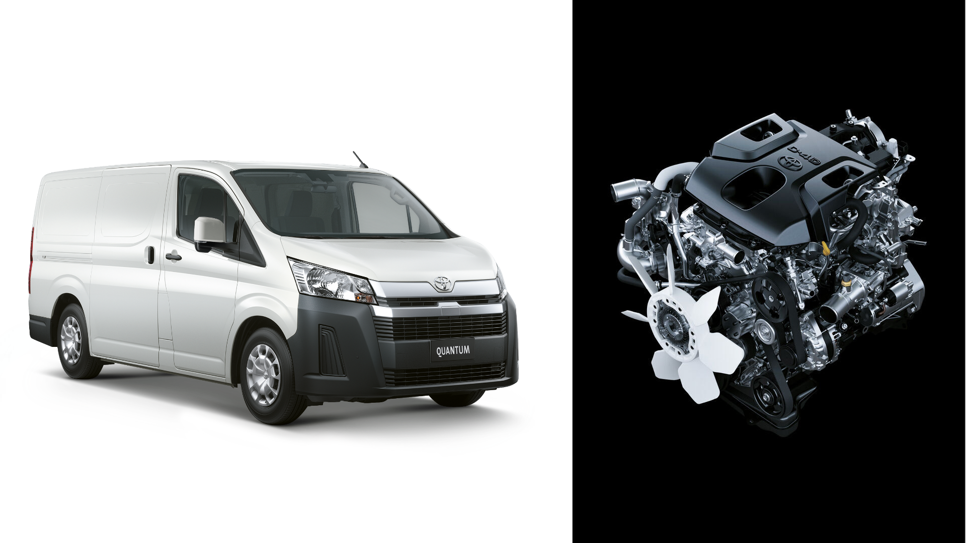 The Quantum range includes panel van and bus derivatives, with the ...